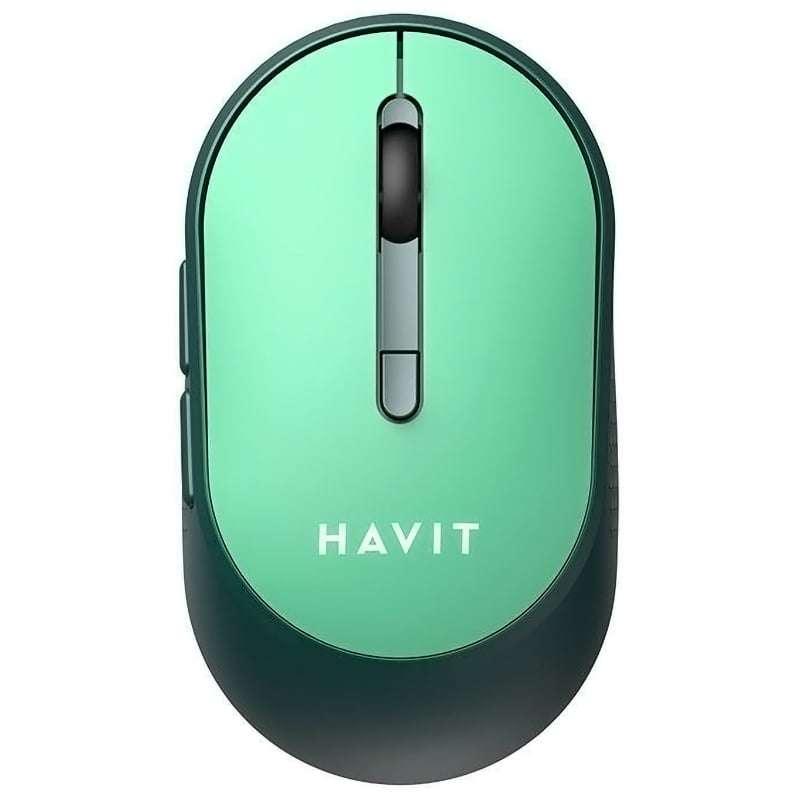 Mouse Inalámbrico Havit MS78GT Verde - TecnoTienda SAS