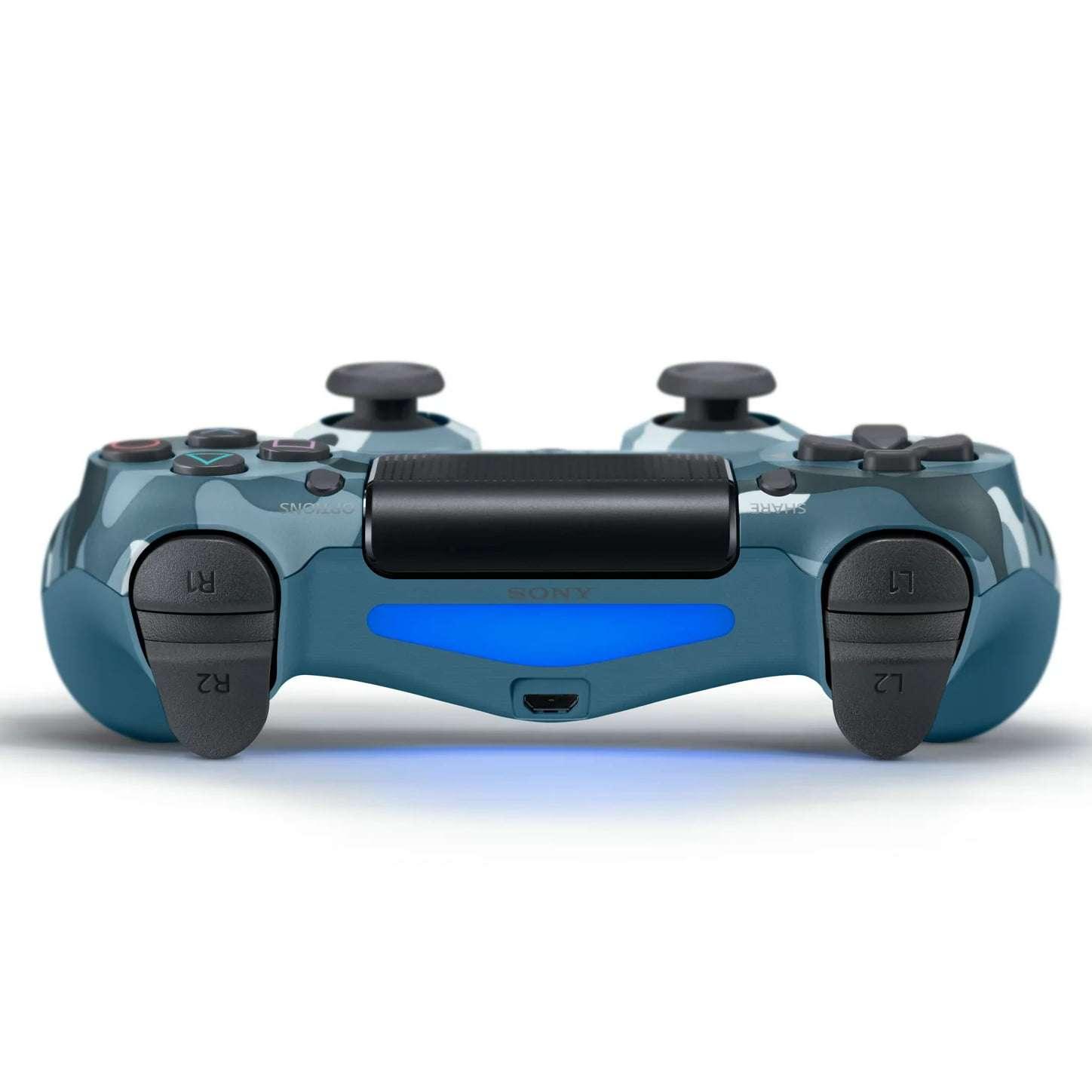 Control para PS4 con Dualshock 4 J&R Camuflaje Azul - TecnoTienda SAS