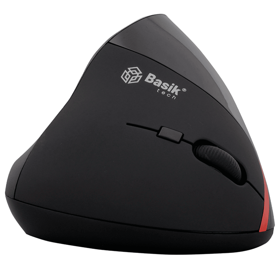 Mouse Vertical Inalámbrico Ergonómico Recargable Basik BSK Vert-1 ...